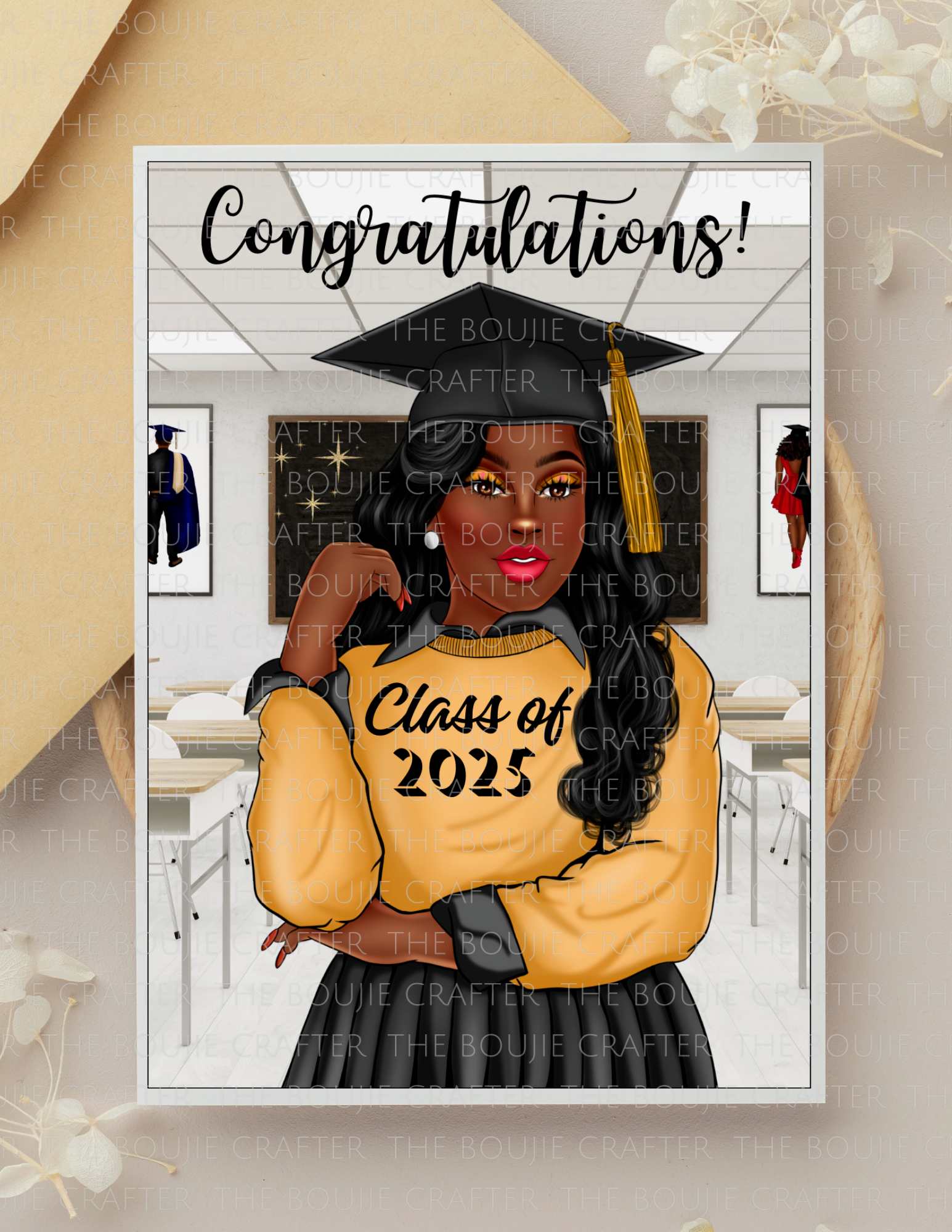 Class of 2025 Graduation Cards – 5" x 7" - Set 1 – TheBoujieCrafter